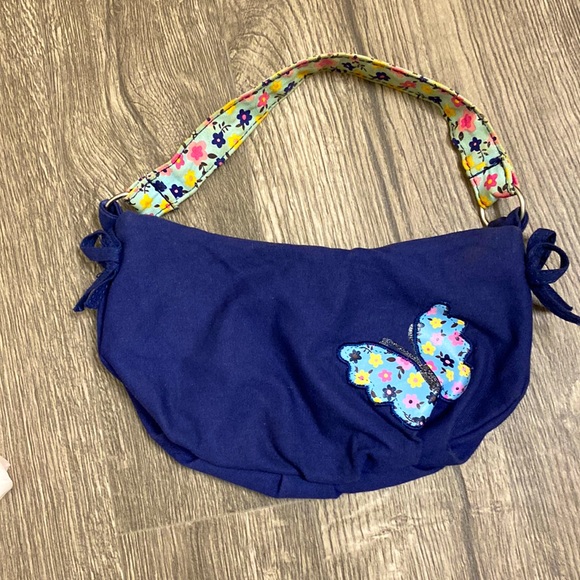 Bags | Vintage Blue Butterfly Bag | Poshmark